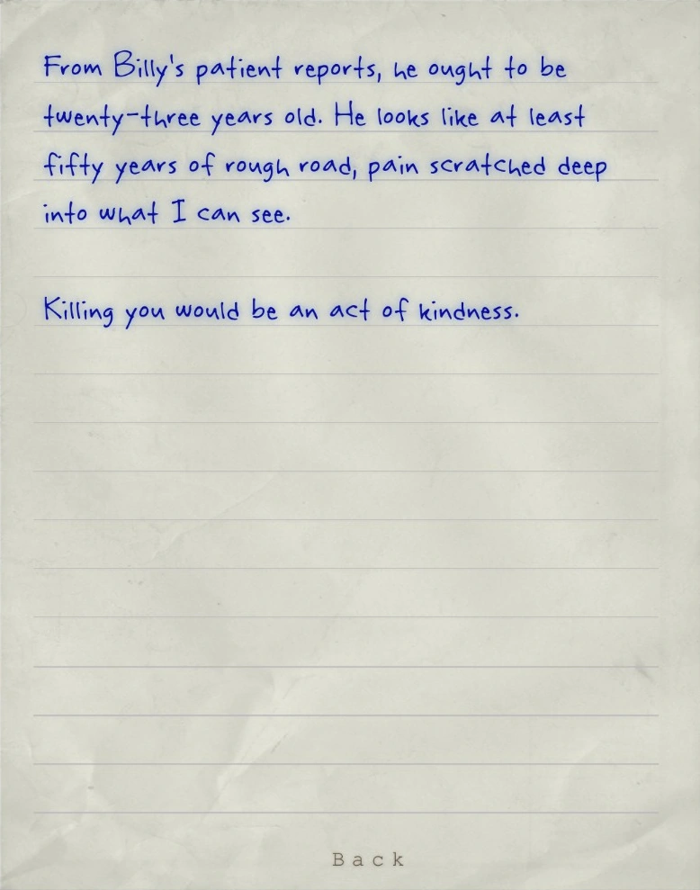 Billy Hope (note) | Outlast Wiki | Fandom