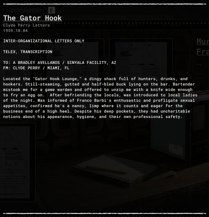 The Gator Hook | Outlast Wiki | Fandom