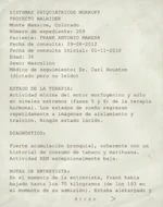 Proyecto Walrider, informe de estado del paciente Frank Manera | Wiki ...