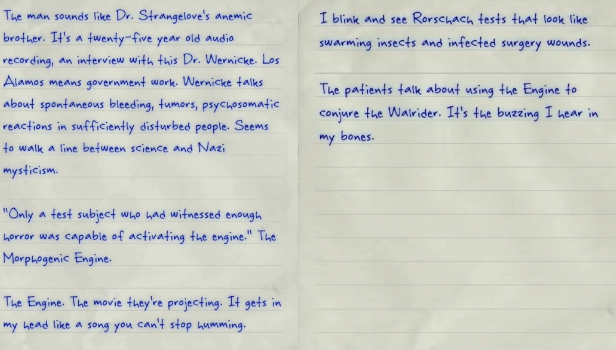 Category:Notes | Outlast Wiki | Fandom