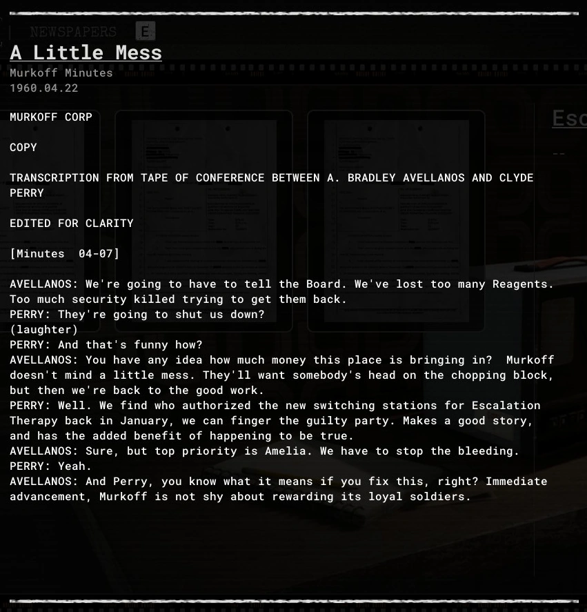 A Little Mess | Outlast Wiki | Fandom