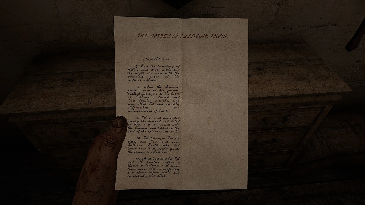 New Gospels, Part 1 | Outlast Wiki | Fandom