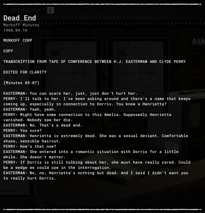 Dead End | Outlast Wiki | Fandom
