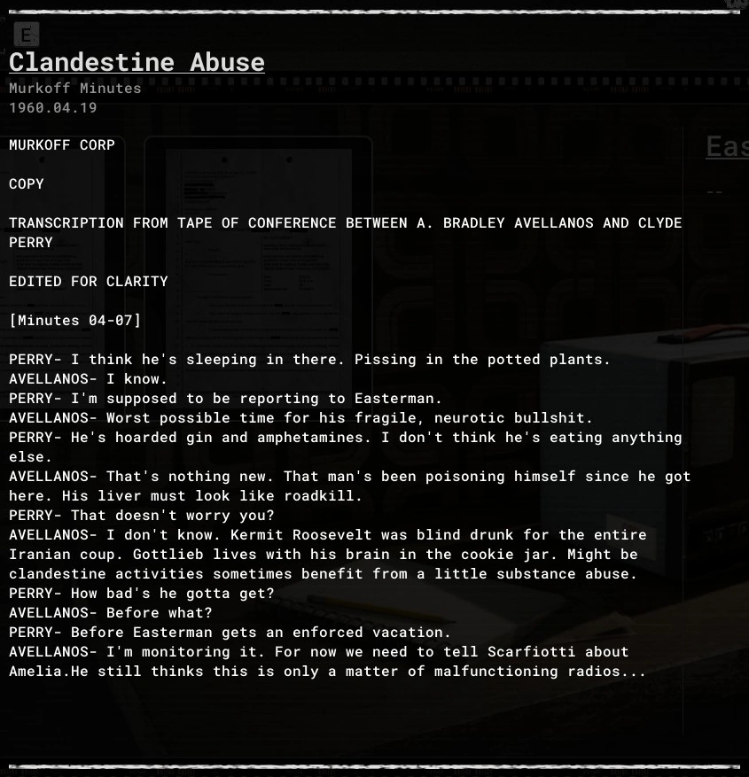 Clandestine Abuse | Outlast Wiki | Fandom