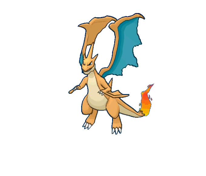 Pokemon Charizard Mega Evolution Gif