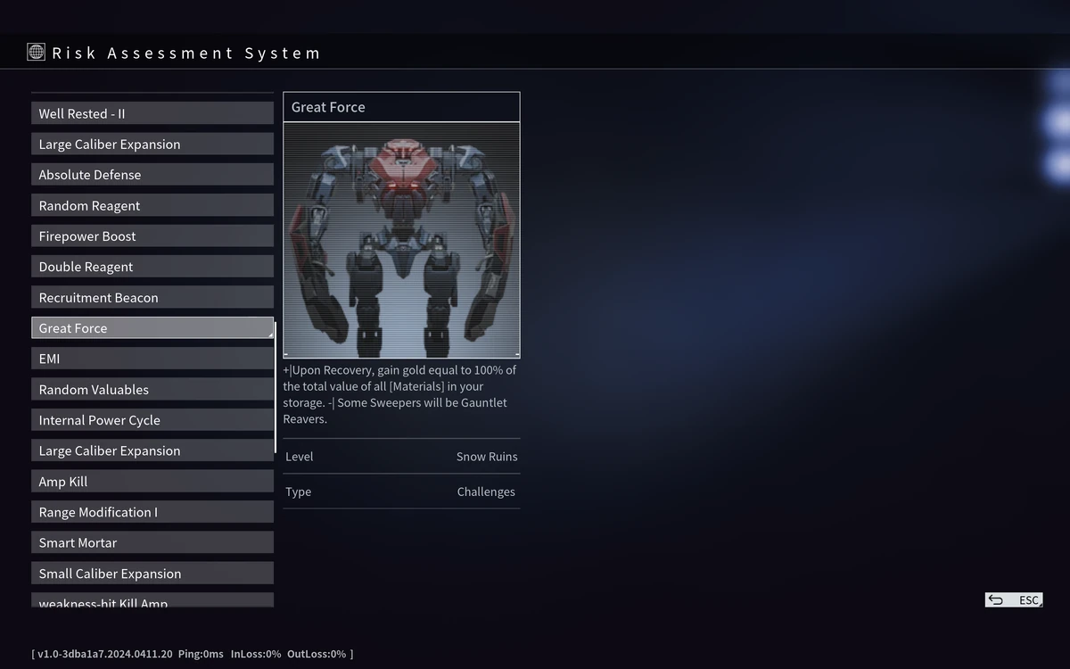 Risk Incident | Outpost: Infinity Siege Wiki | Fandom