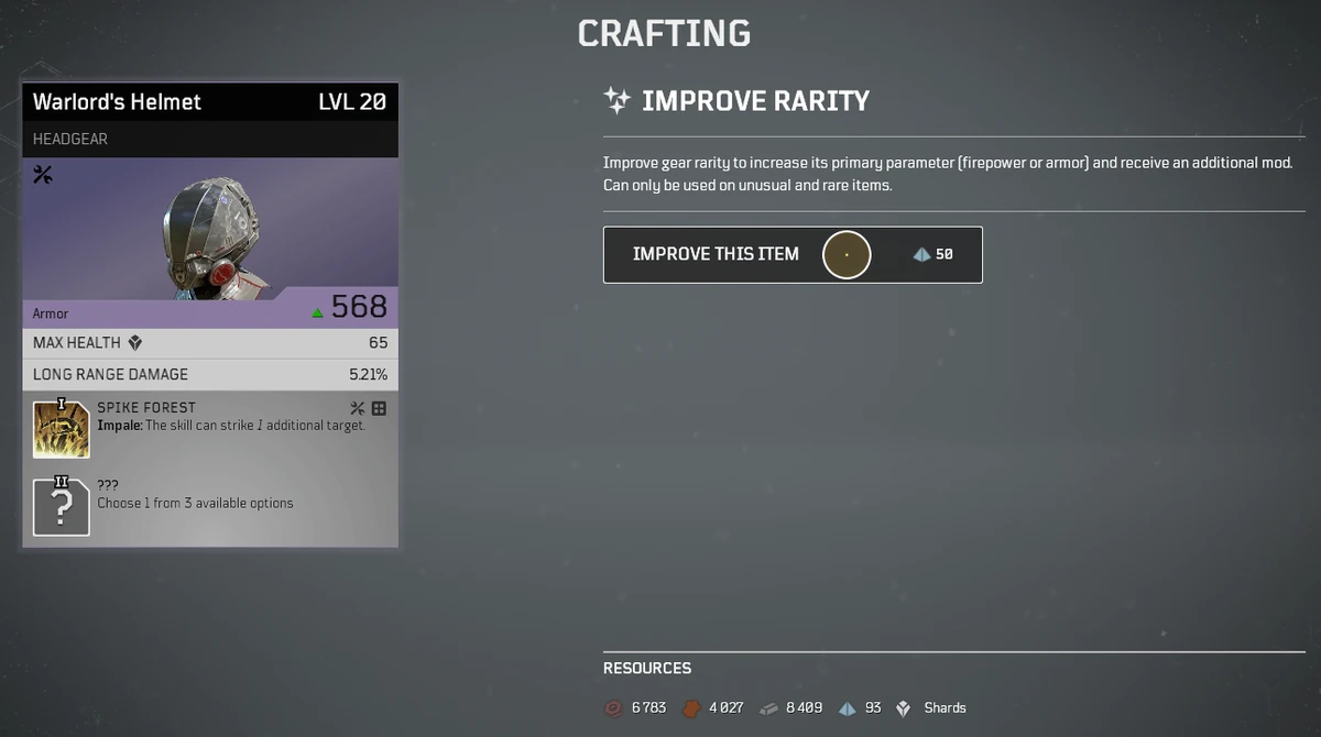 Crafting | Outriders Wiki | Fandom