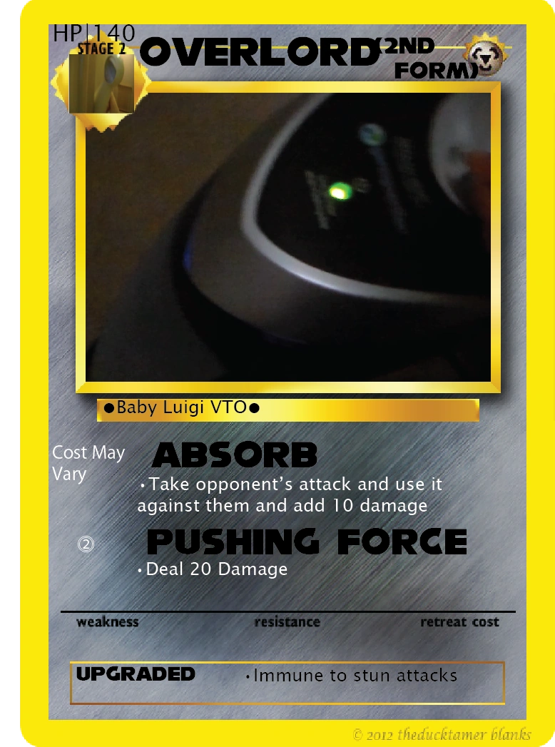 Overlord (2nd Form) (card) | The Overforce Channel Wiki | Fandom