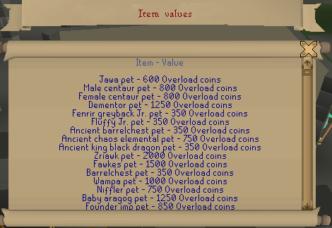 Overload Points Store | Overload-PK Wiki | Fandom