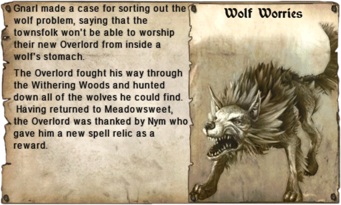 В логове волка | Overlord вики | Fandom