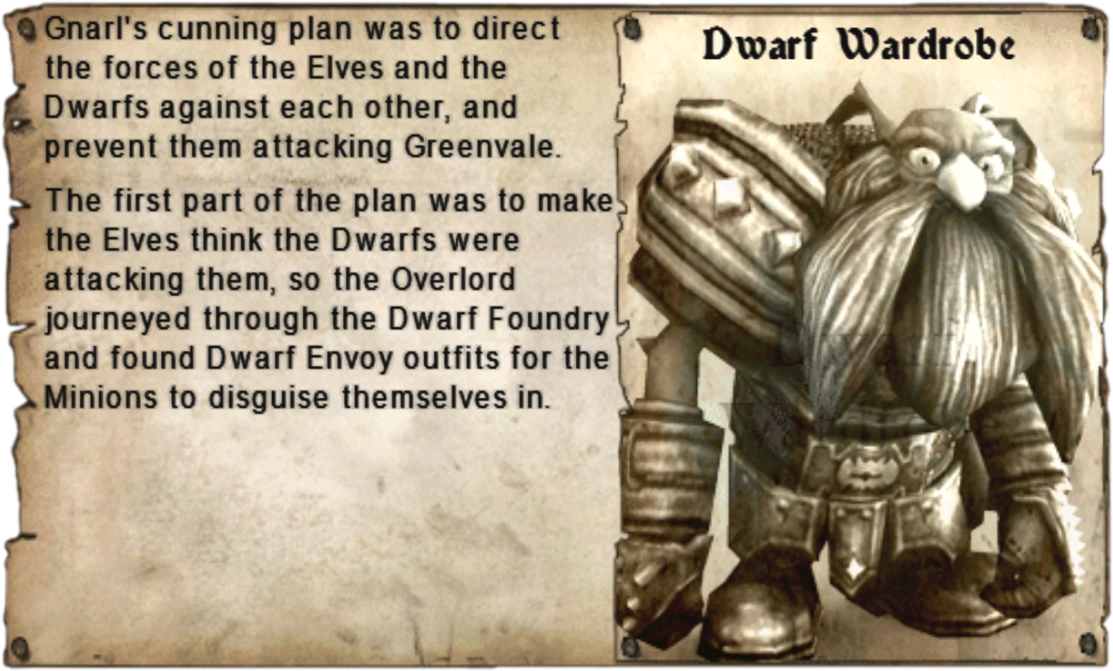 Гардероб гномов | Overlord вики | Fandom