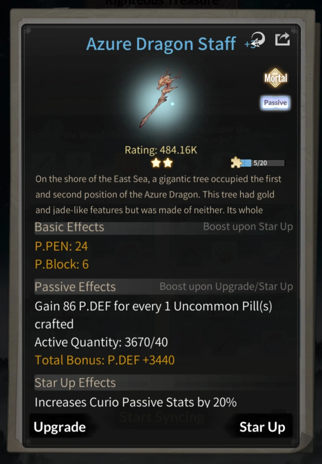 Azure Dragon Staff | Overmortal Global Wiki | Fandom