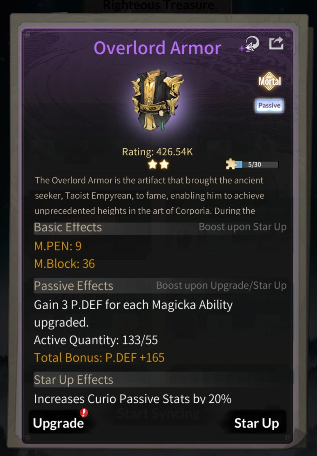 Overlord Armor | Overmortal Global Wiki | Fandom