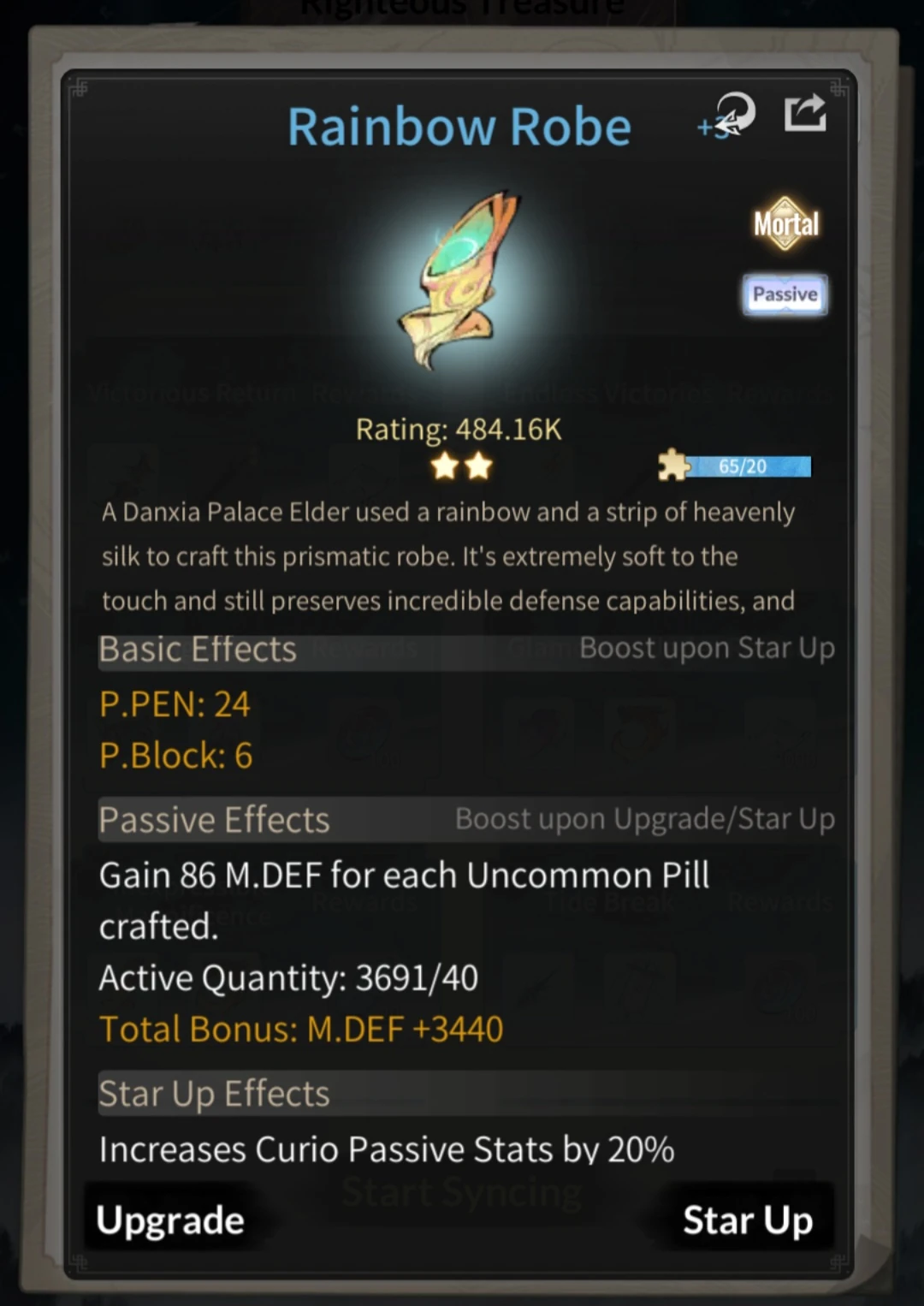 Rainbow Robe | Overmortal Global Wiki | Fandom