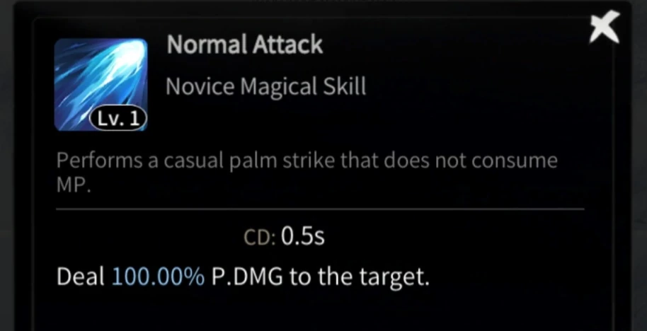 Normal Attack (Magicka) | Overmortal Global Wiki | Fandom