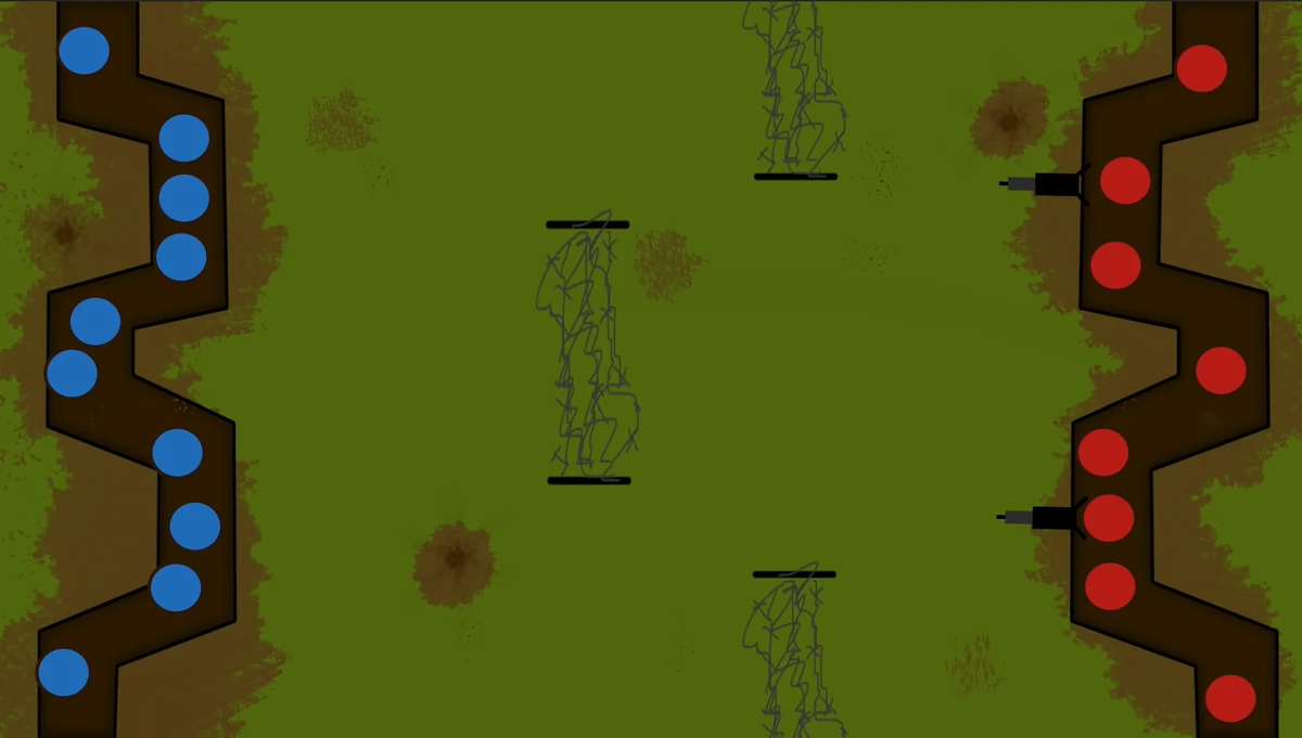 Trench Warfare Ww1 Map