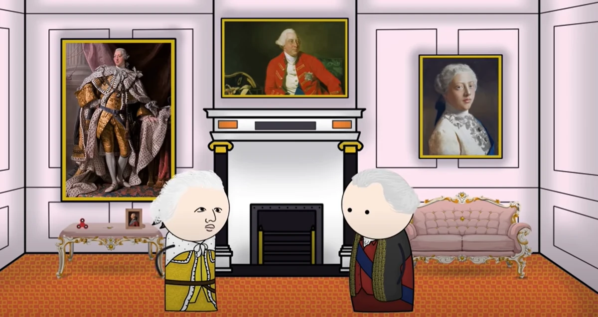 George III's Room | OverSimplified Wiki | Fandom