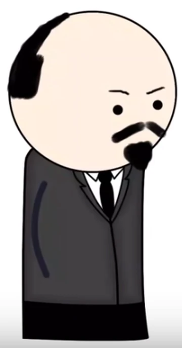 Vladimir Lenin Cartoon Drawing