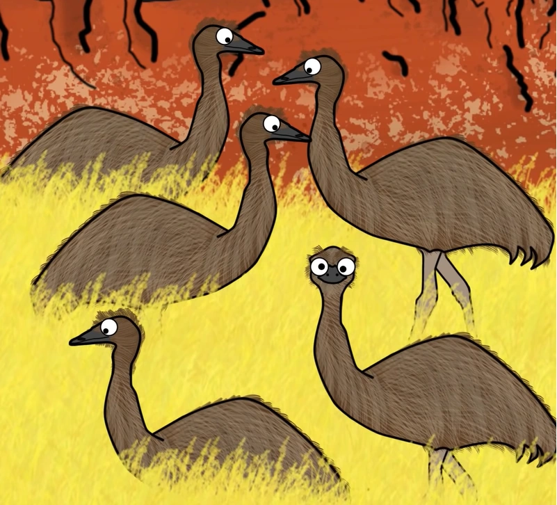 Emu Army | OverSimplified Wiki | Fandom