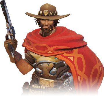 how to draw mccrees gun