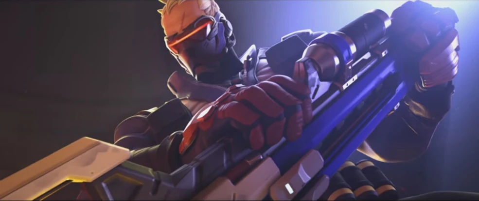 Soldier 76 Heroic Pose