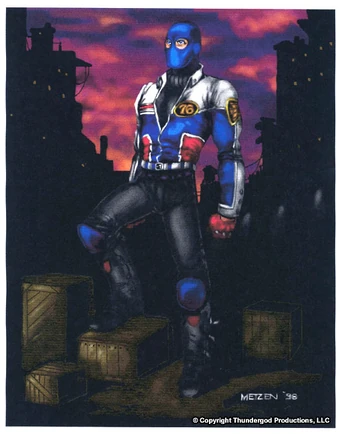 Soldier 76 Heroic Pose