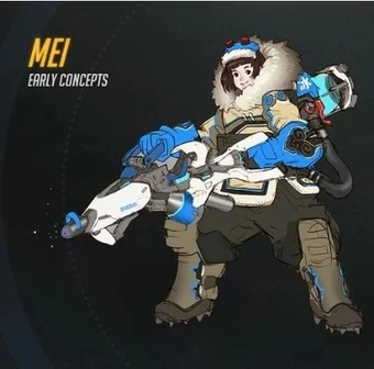 Juego Overwatch Mei