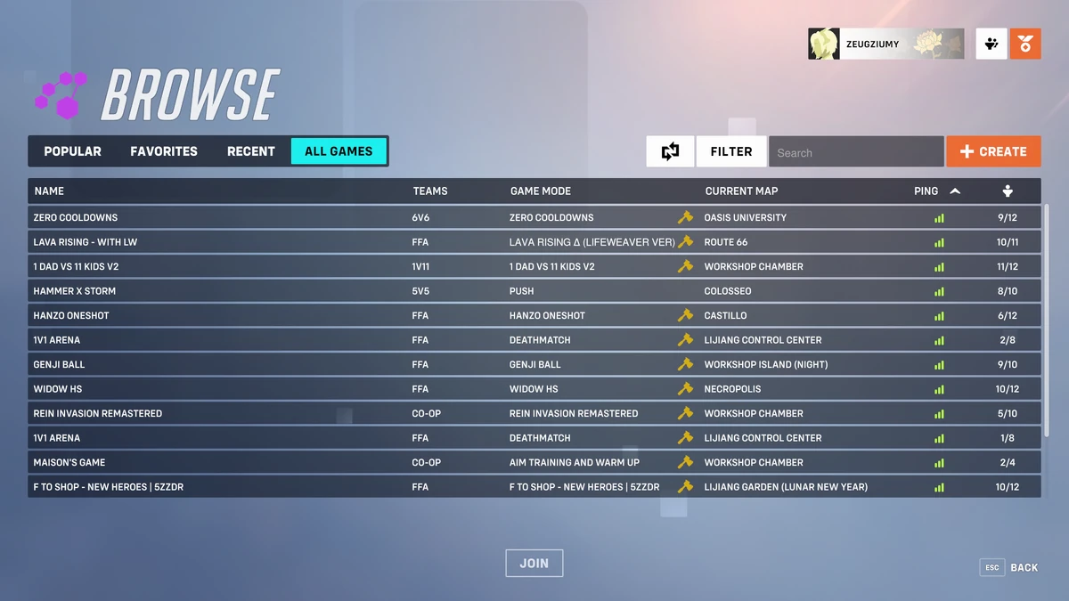 Custom Game - Overwatch Wiki