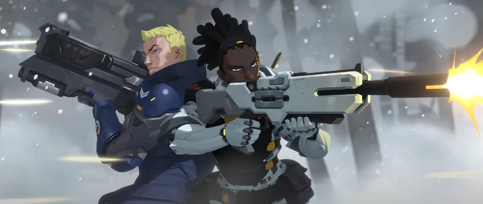 how to draw overwatch soldier 76 easy