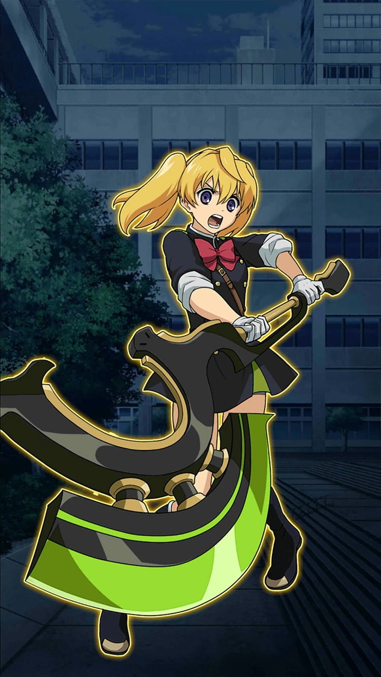 0034 Mitsuba Sangū | Owari no Seraph Wiki | Fandom