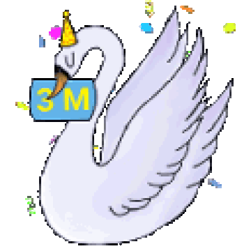 Flying Swan Gif