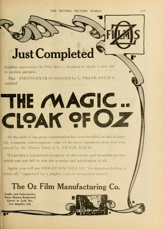 Oz Film Manufacturing Company | Oz Wiki | Fandom