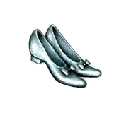 Silver Shoes | Oz Wiki | Fandom