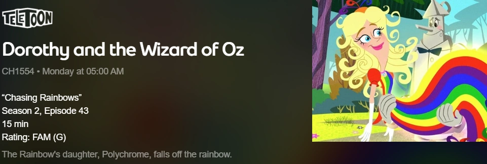 Chasing Rainbows | Oz Wiki | Fandom