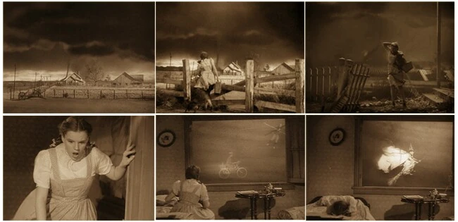 Dorothy Wizard Of Oz Tornado