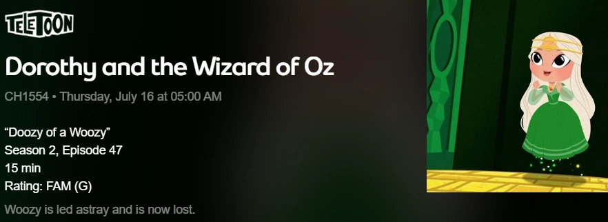 Doozy Of a Woozy | Oz Wiki | Fandom