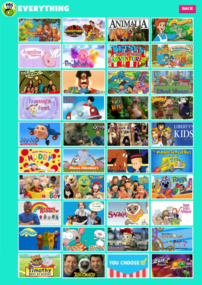 All Childhood Shows | PBS Kids Wiki | Fandom All Childhood Shows | PBS Kids Wiki | Fandom
