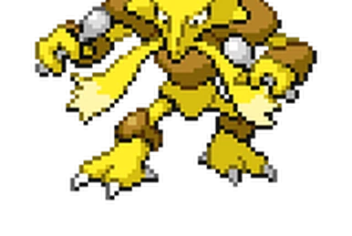 Shiny Alakazam Sprite