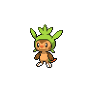 Chespin Back Sprite