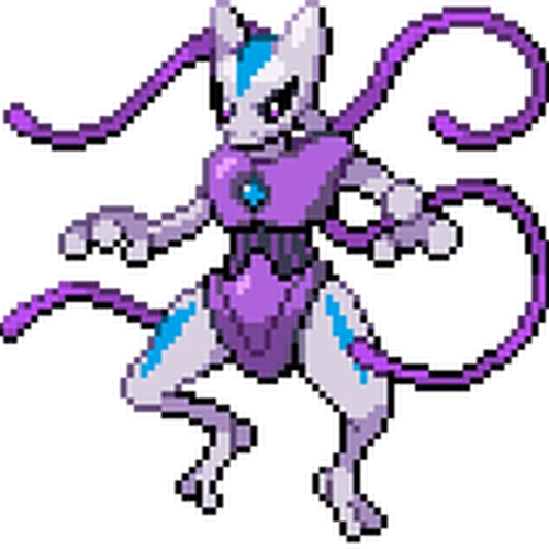 Mewthree X Pokemon Dark Cry