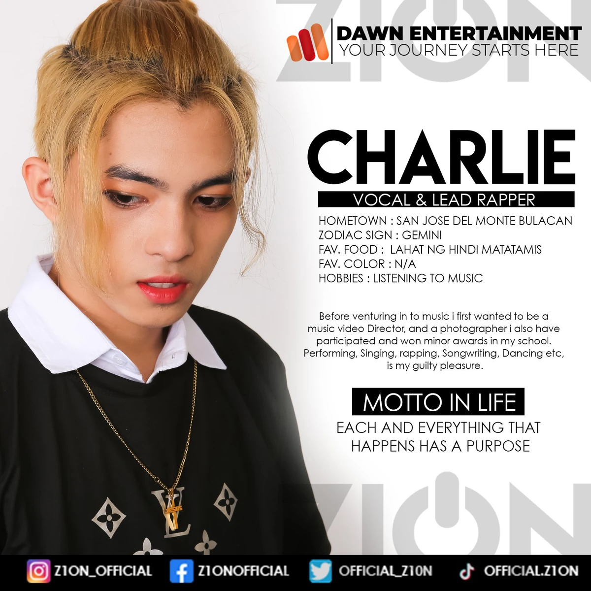 Charlie | Ppop Wiki | Fandom