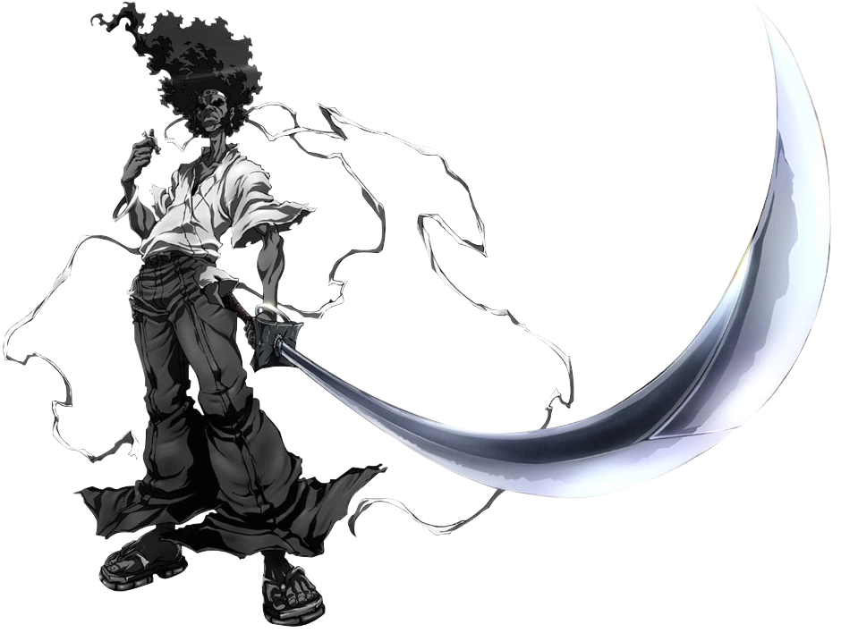 Afro Samurai Justice Drawings