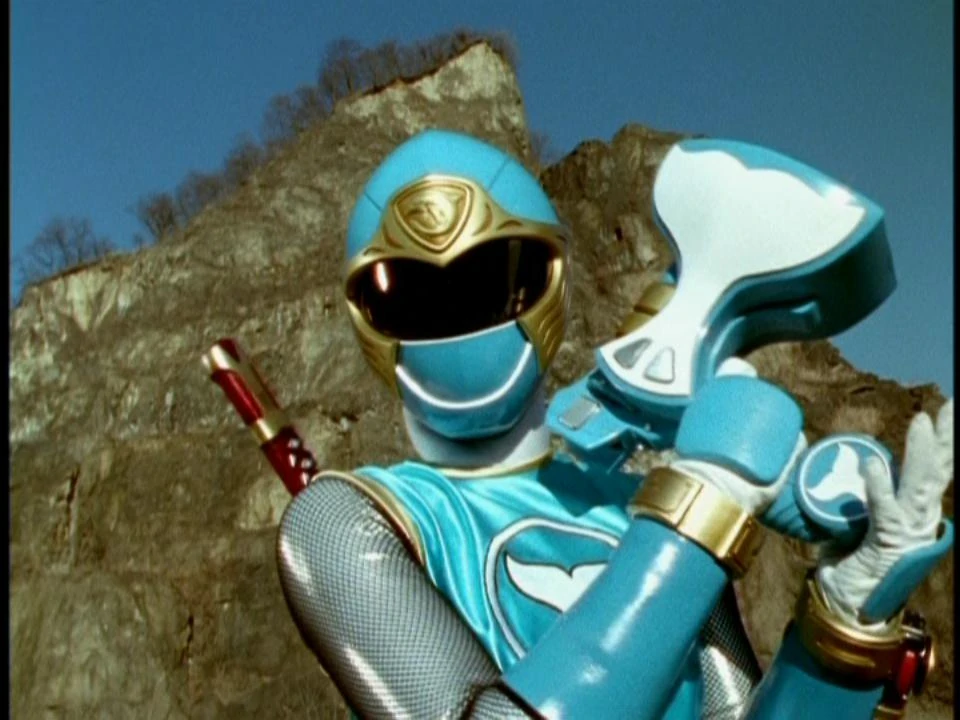 Power Rangers Ninja Storm Blue Wind Ranger