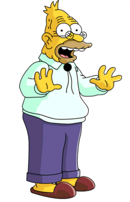 abraham simpson young