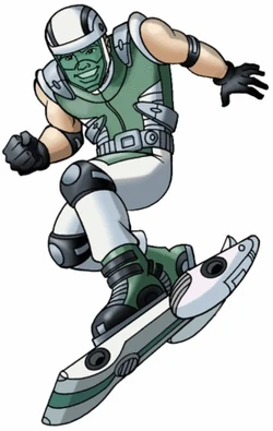 static shock gear name