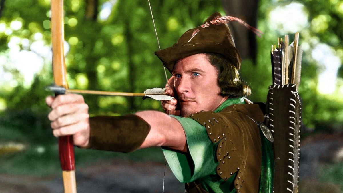 Errol Flynn Robin Hood With Deer