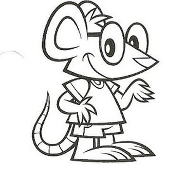 ricky ricotta's mighty robot coloring pages