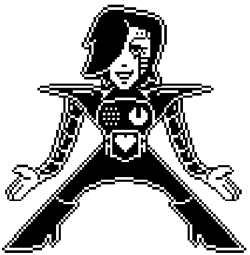 Mettaton Ex Overworld Sprite Template Undertale Pixel Art Pixel Art