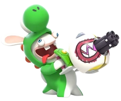 Rabbid Yoshi/Gallery | Heroes Wiki | Fandom