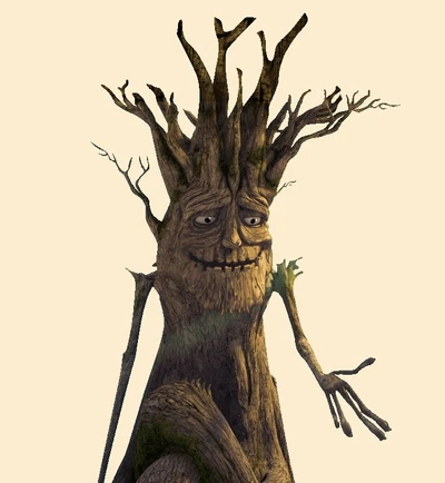 anthropomorphic tree creatures